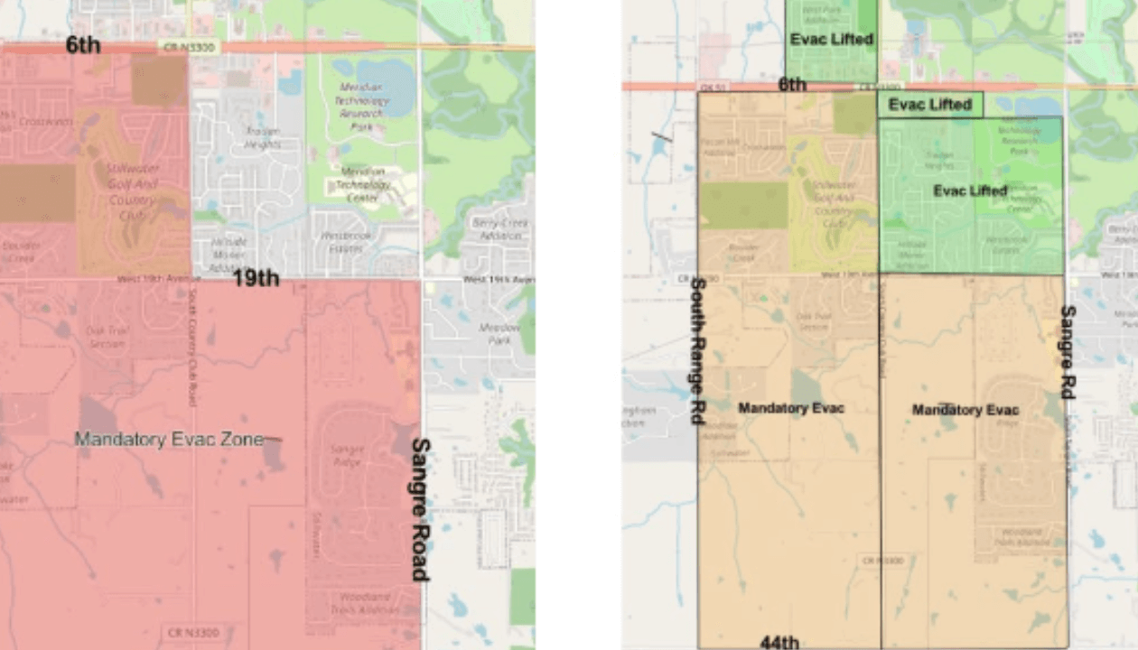 Stillwater Emergency Services reduces evacuation zones