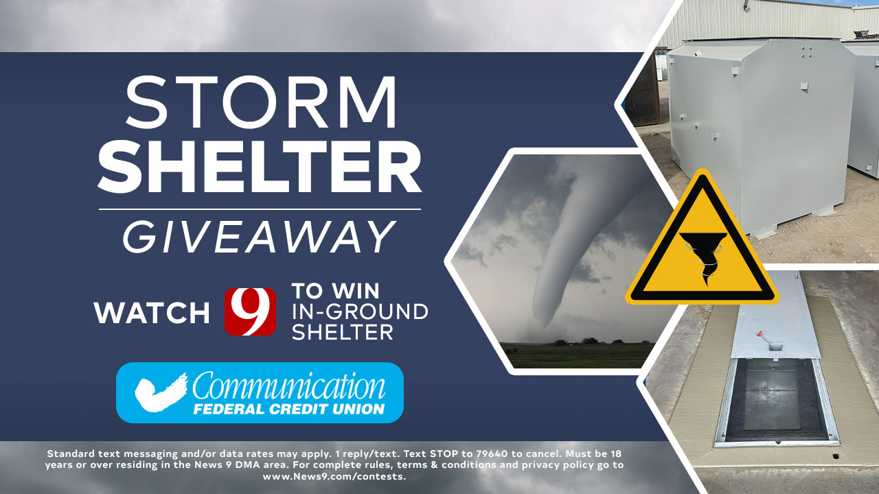 News 9 Storm Shelter Giveaway